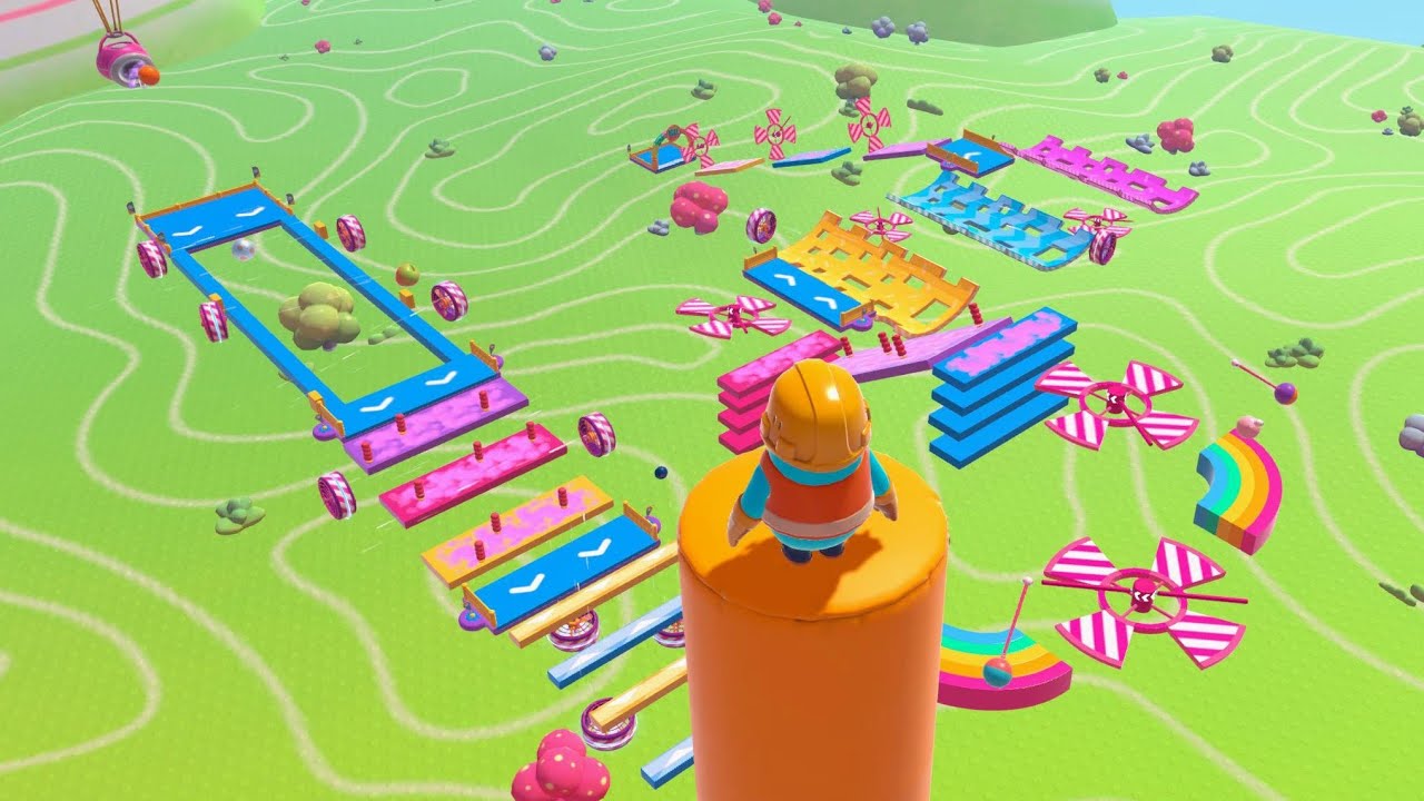 Fan Fun - The FUNNEST Fall Guys Map | 4057-8114-5746 - YouTube