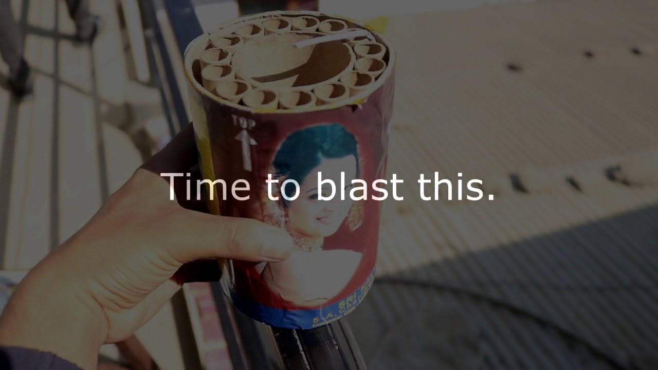 15 Shot Firework | 15 Star Colorful Flying Crackers | Happy Tihar ...