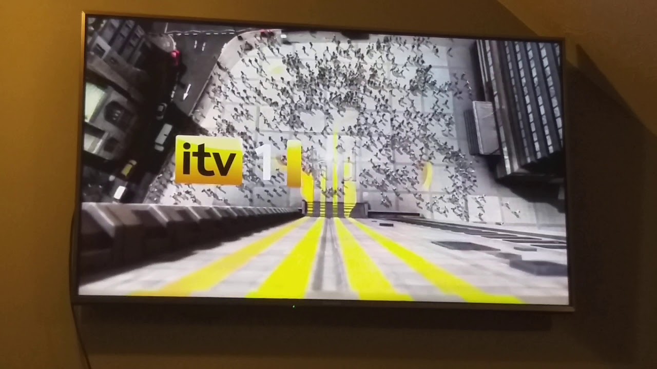 ITV Pavement Art Ident - YouTube