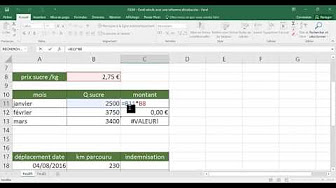 Excel 2 opérationnel Cours - YouTube