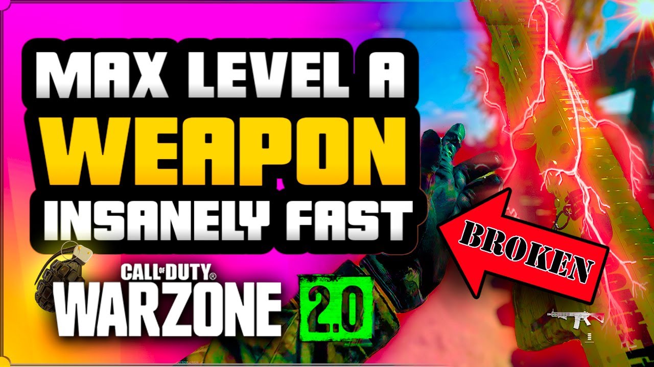 How to LEVEL UP Weapons in a Single Match!! Warzone 2 Glitch!! HURRY ...