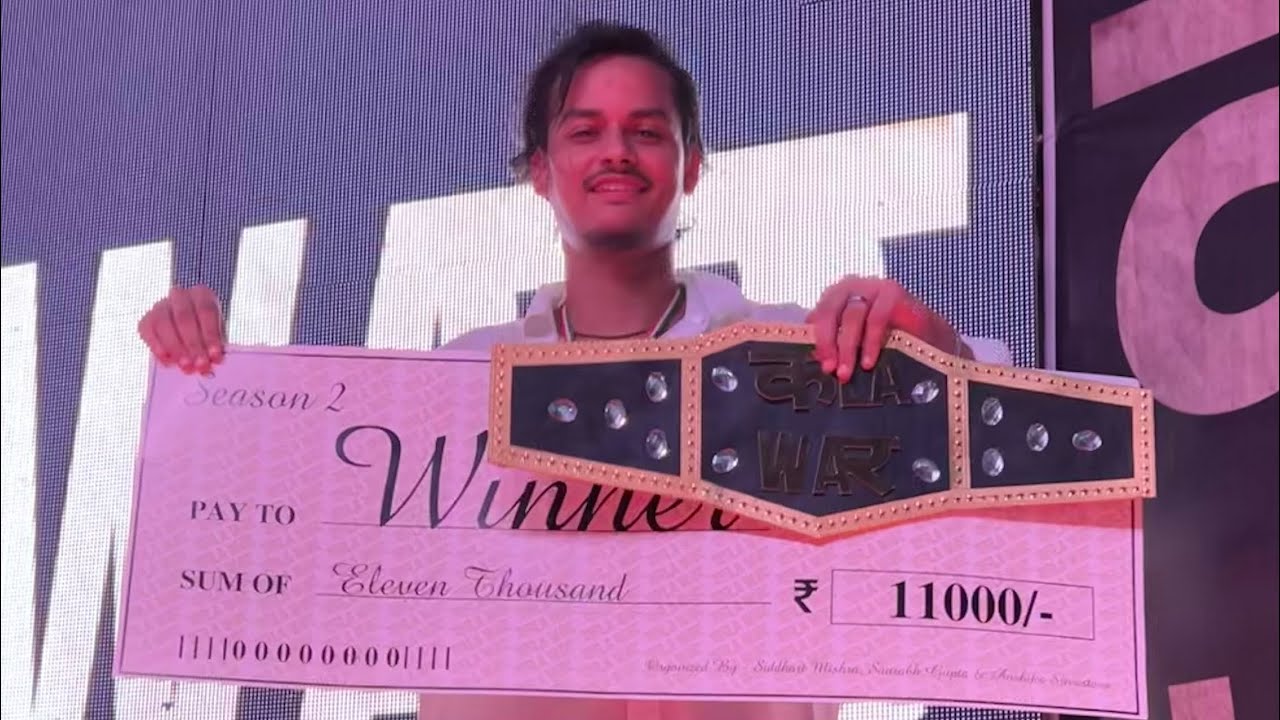 Winner of kalawar season 2 | Dance competition | Up | Dhananjay joshi ...