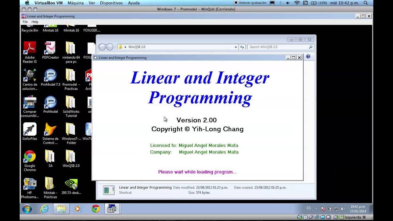 WinQsb - Programacion Lineal - Maximizacion - YouTube