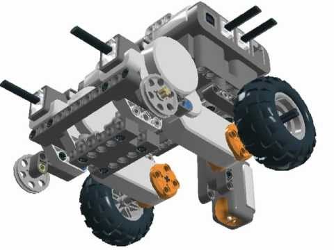 Lego NXT starter bot building time lapse - YouTube