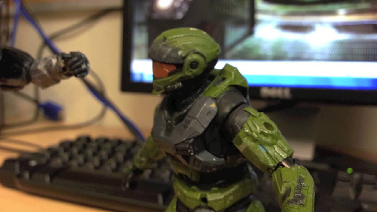 School Project: Halo Stopmotion! "Final Battle" - YouTube