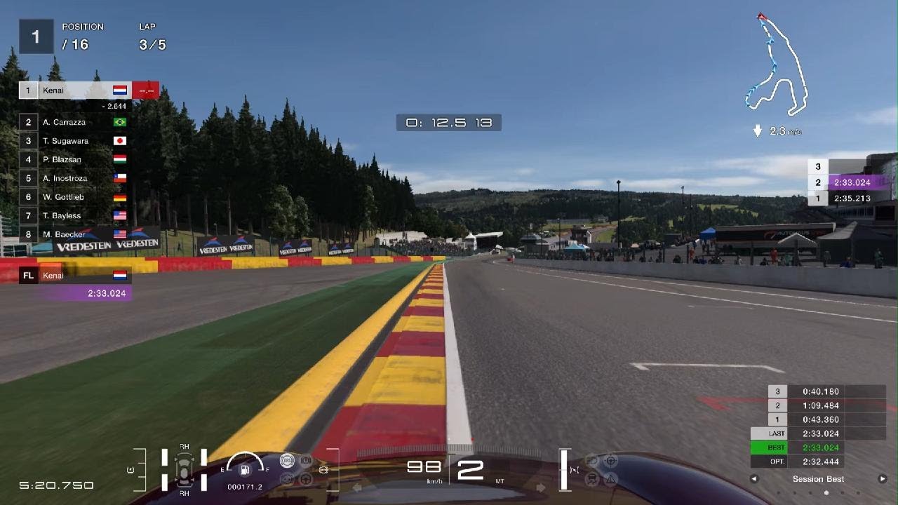 Gran Turismo 7 Clean Race Spa Porsche Carrera GT P1 - YouTube