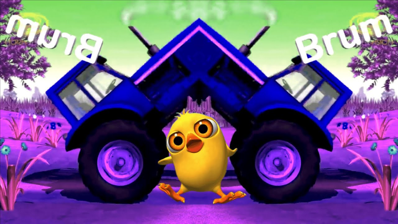 AZUL EL POLLITO PIO KONTRA TRACTOR GEMELO CONFERENTES EFECTOS - YouTube