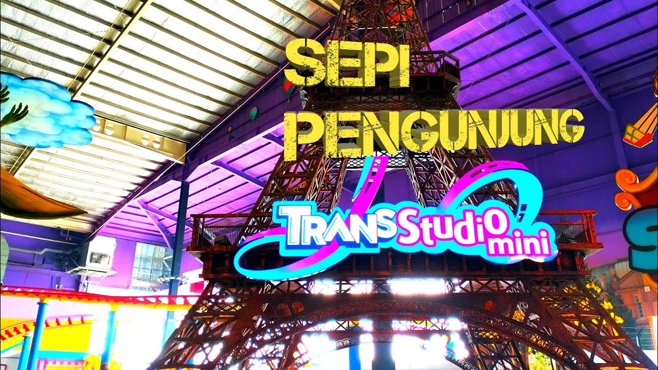 TRANS studio Mini SIDOARJO II sepi setelah pandemi - YouTube