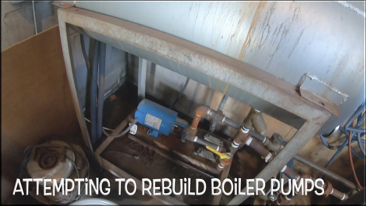 Father Daughter Day, Rebuilding Boiler Pumps and iPhones. - YouTube