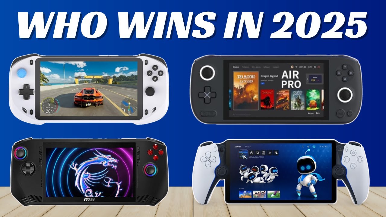 Best Handheld Gaming Consoles in 2025: Ultimate Portable Gaming! - YouTube