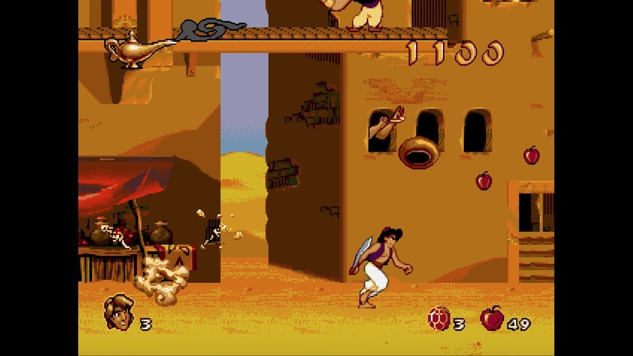 Aladdin (Genesis): Agrabah Marketplace [1080 HD] - YouTube