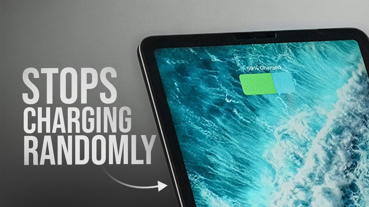 Why Does my iPad Stop Charging Randomly? (explained) - YouTube