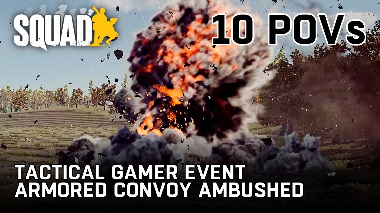 Tactical Gamer Event Armored Convoy Ambushed (10 POVs) - YouTube