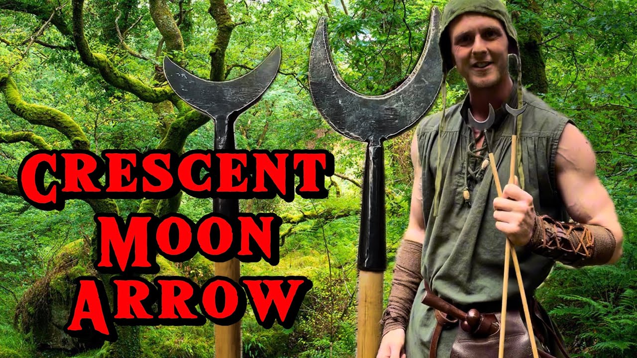 Crescent Moon Arrow - Medieval Arrows - YouTube