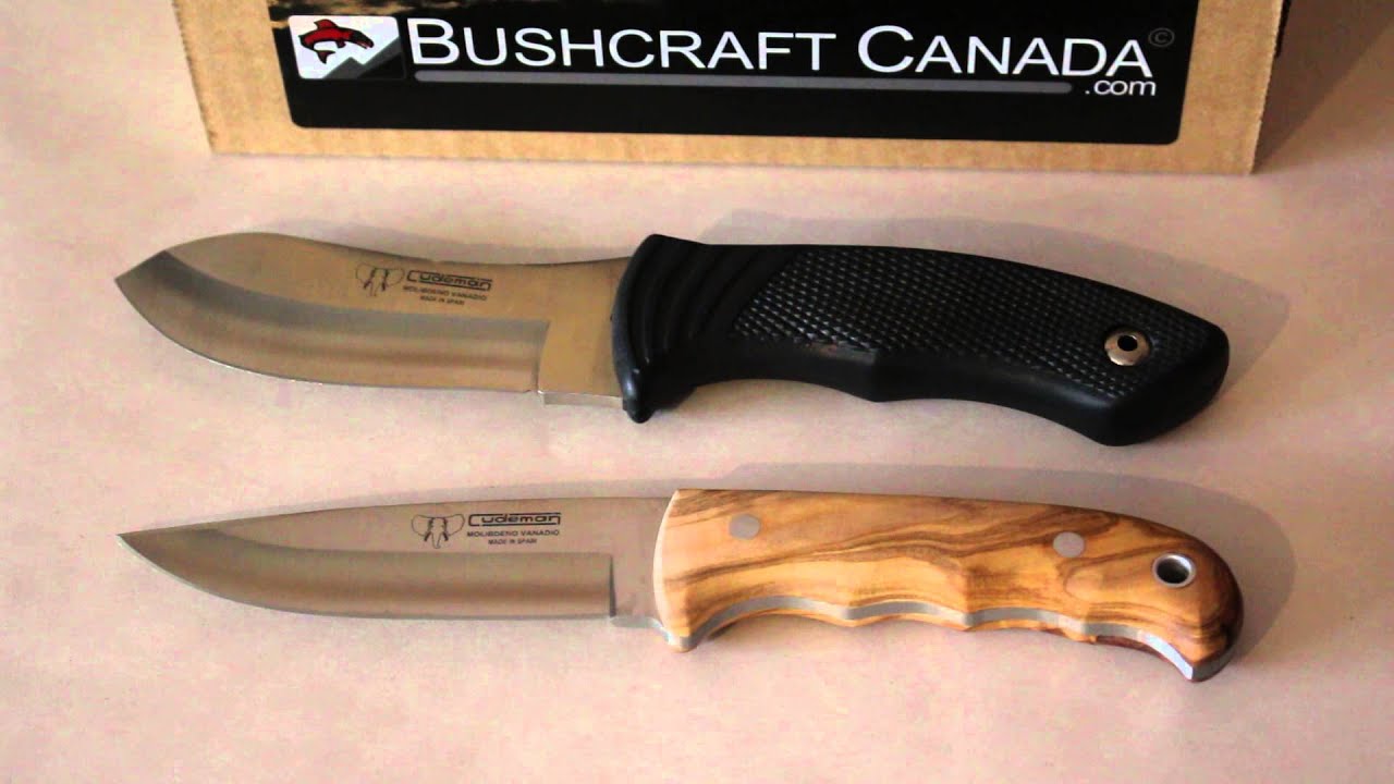Cudeman Bushcraft and hunting knives 111 and 147 - YouTube