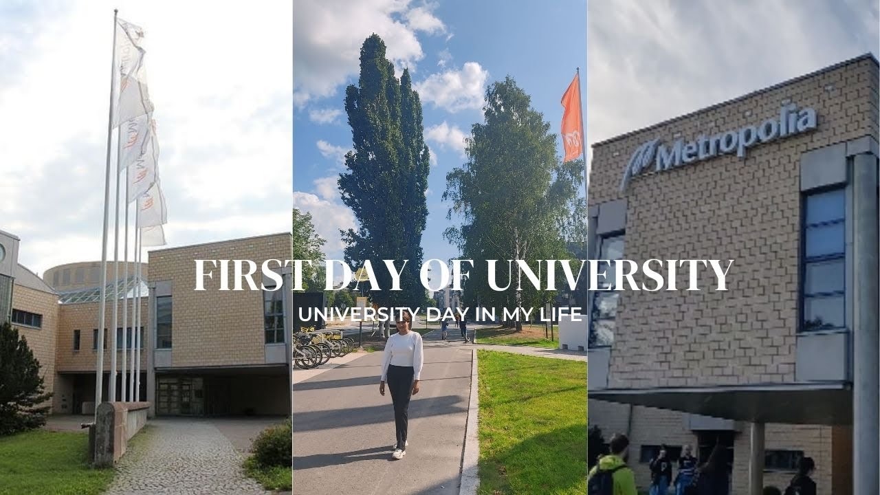 VLOG-6||First day of University||Metropolia university of applied ...