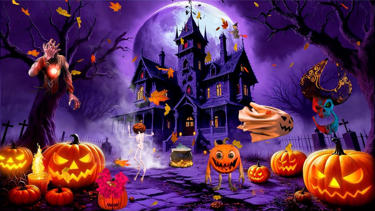 BEST SPOOKY HALLOWEEN MUSIC 2025 🎃 Relaxing Halloween Music 👻 Spooky ...