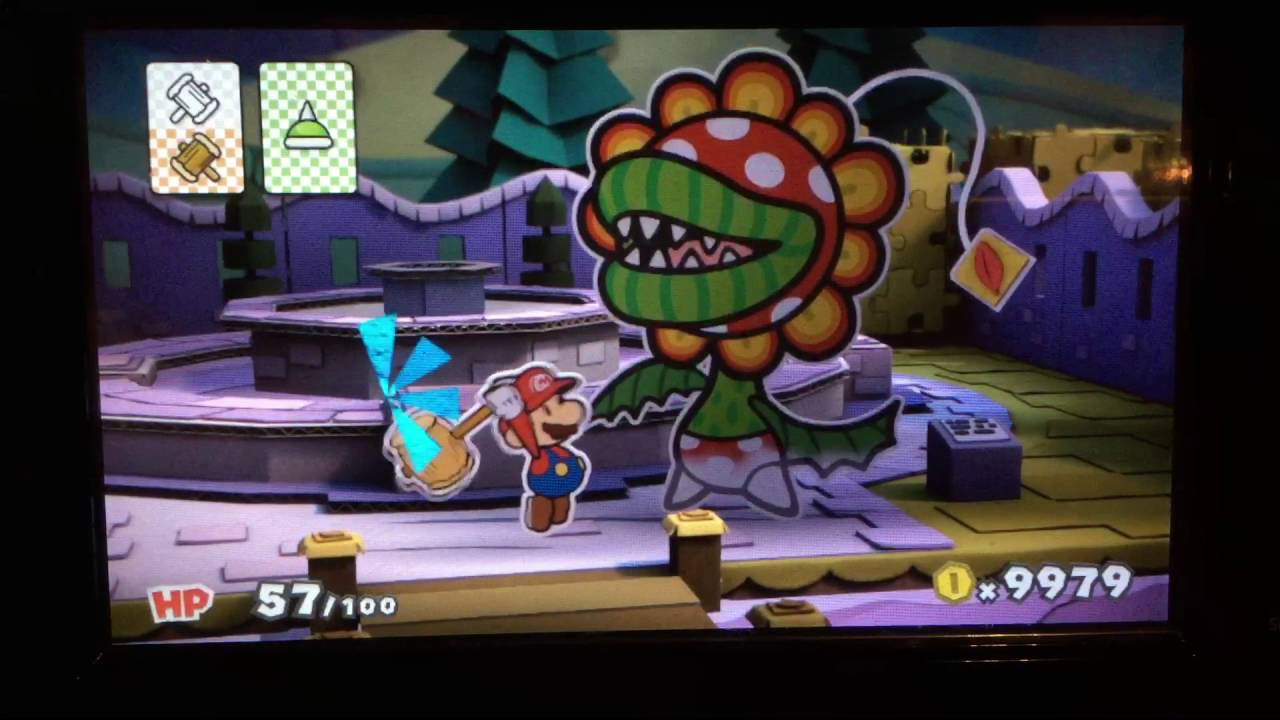 Paper Mario Color Splash: Mini Boss - YouTube