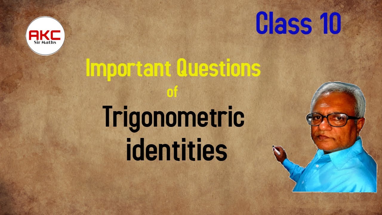 Important Questions Of Trigonometry Class 10 CBSE ICSE BSEB important-questions-of-trigonometry-class-10-cbse-icse-bseb