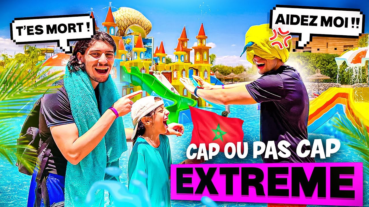 CAP OU PAS CAP EXTRÊME AU MAROC ! 🔥🇲🇦 ( trop drôle ) - YouTube