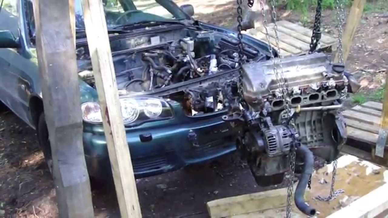 How to replace Toyota Corolla VVT-i engine project: Part 44/52 Engine ...