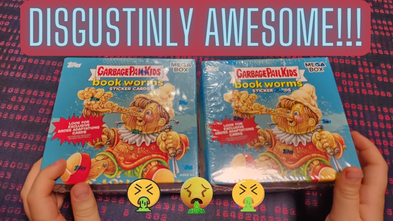 2022 GPK Book Worm Mega Box - YouTube