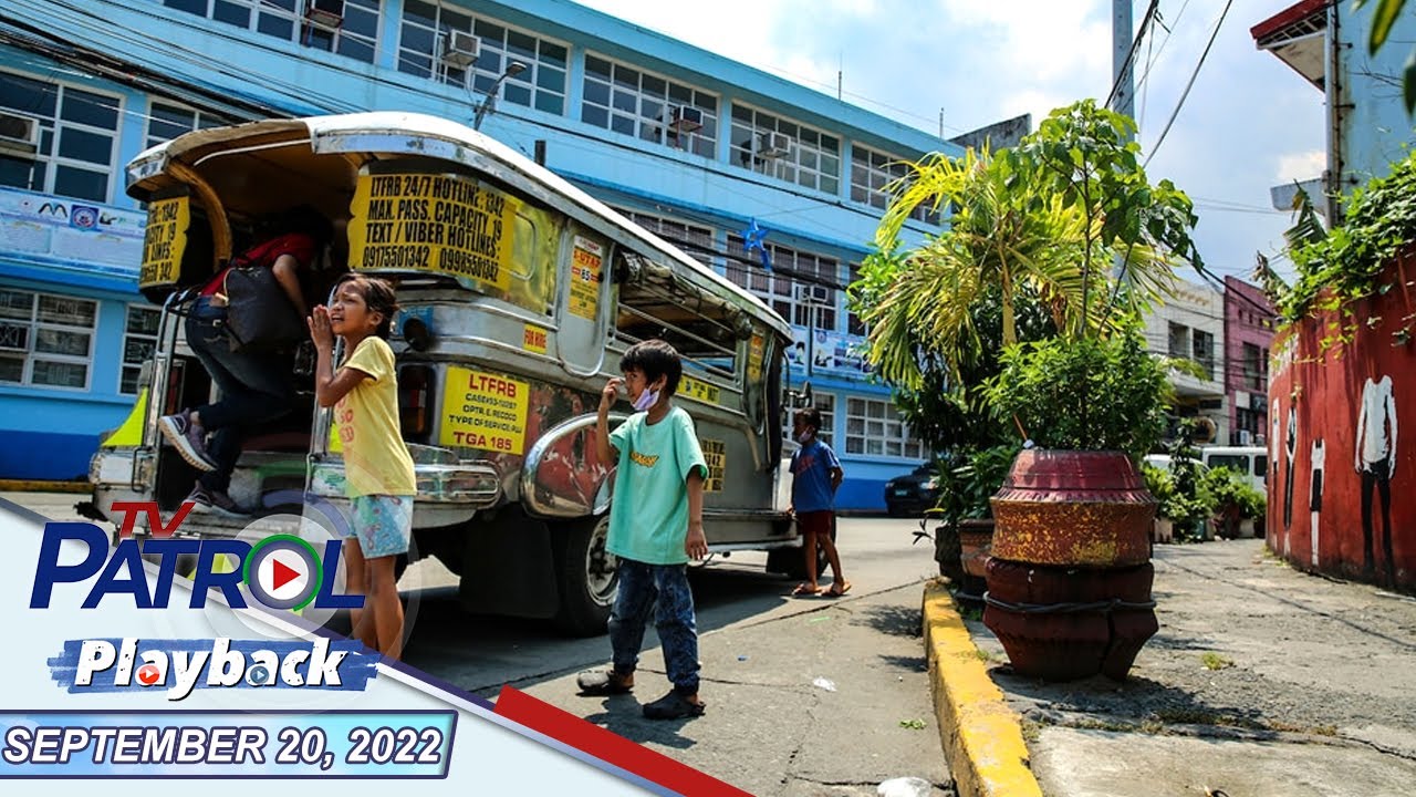 TV Patrol Playback | September 20, 2022 - YouTube