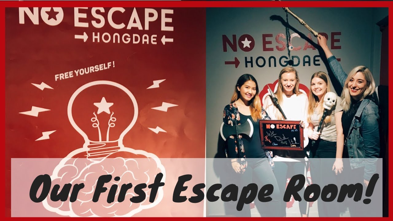 VLOG: Escape Room in Seoul - YouTube