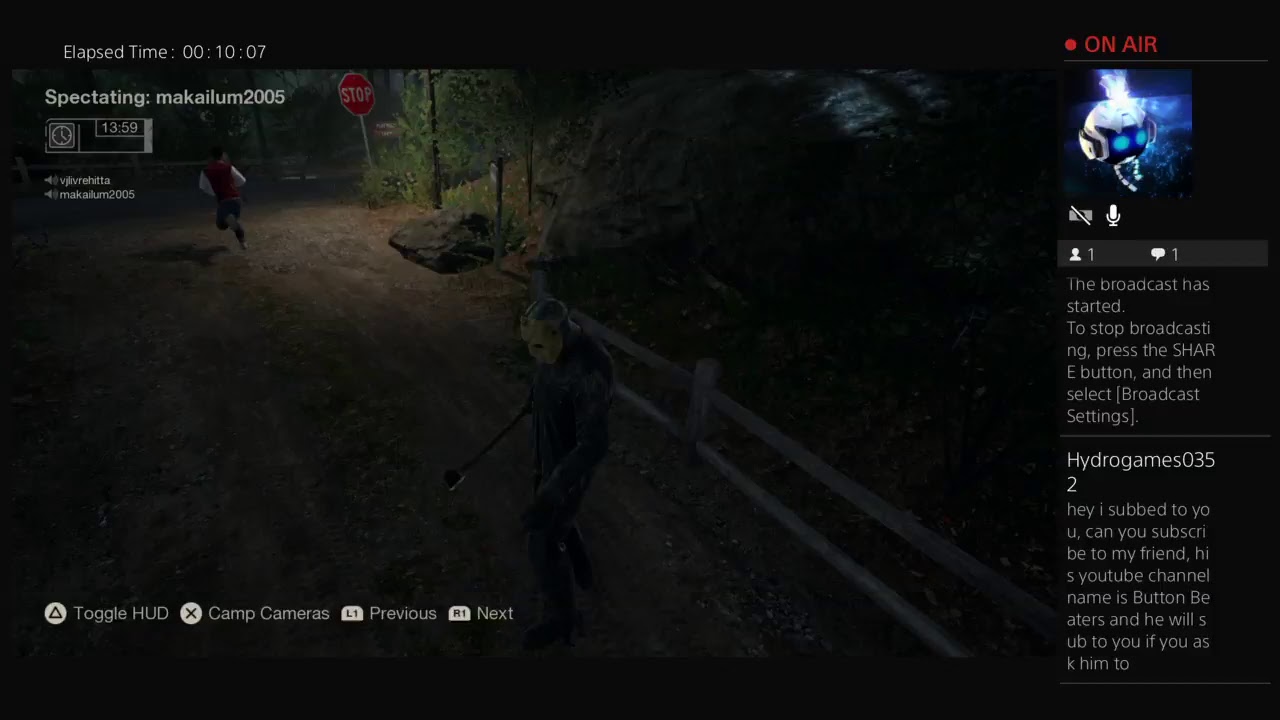 Friday the 13th the game part 6 purple Jason - YouTube