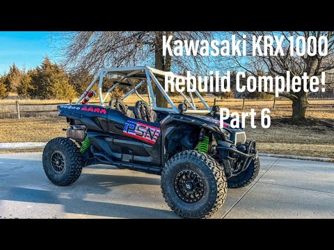 Kawasaki KRX 1000 Rebuild Complete!! Part 6 - YouTube