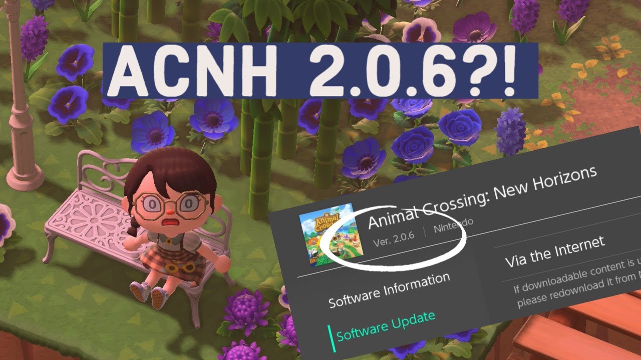 Trying to solve the mystery of ACNH update 2.0.6 - YouTube