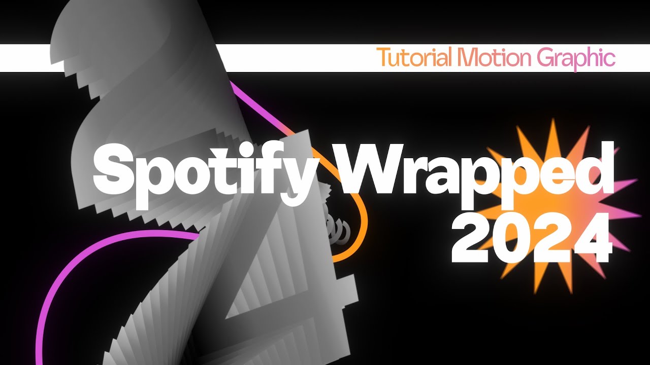 Tutorial Motion Graphics Spotify Wrapped 2024 - YouTube