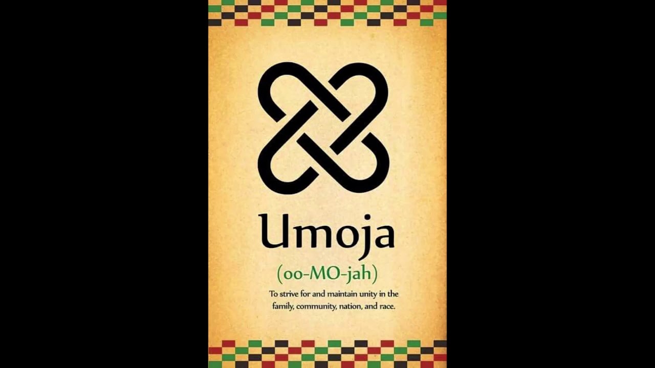 Kwanzaa Principles Day One Umoja - YouTube