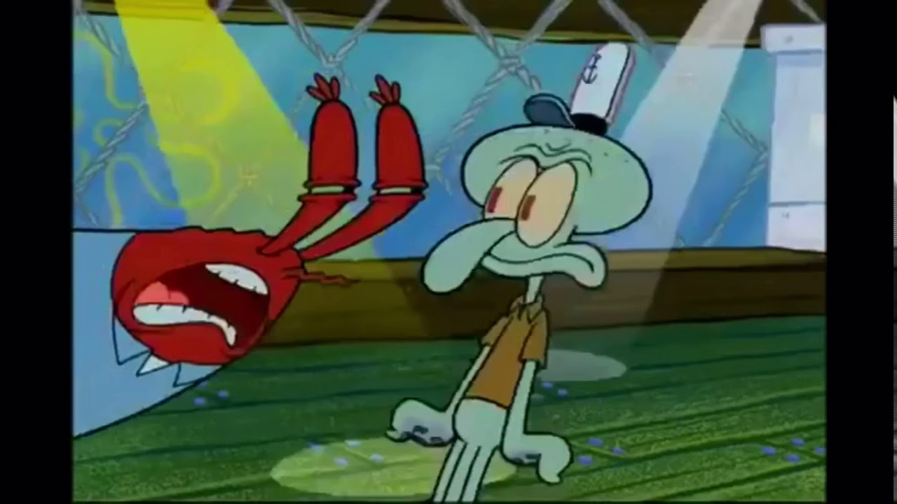 Spongebob Squarepants-Squidward shakes it - YouTube