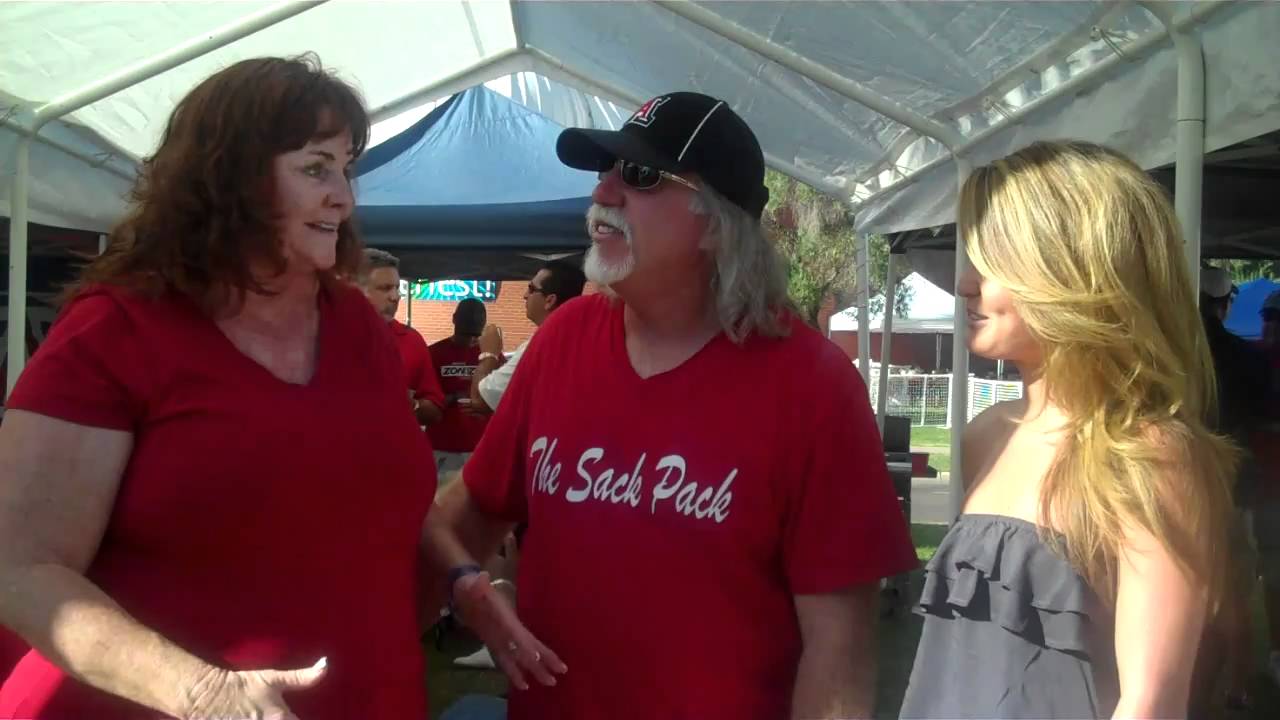 Cal Pregame: Ricky Elmore's mom and stepdad - YouTube