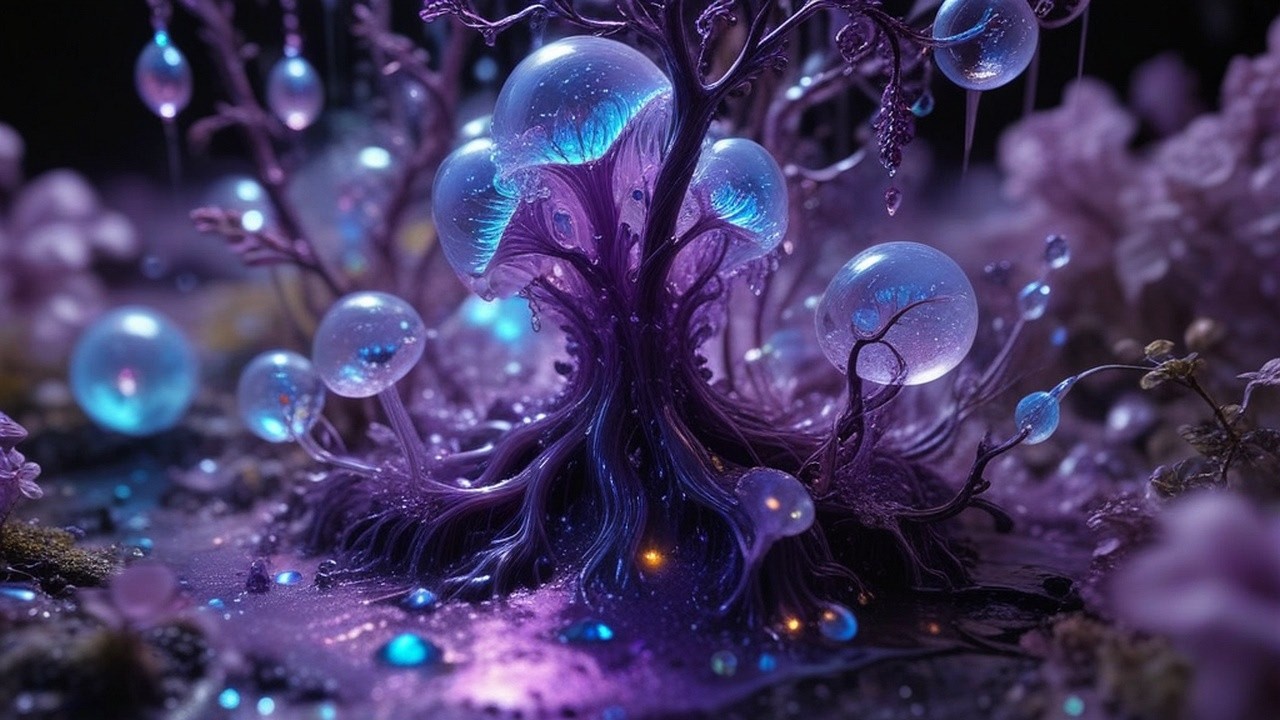 Psychedelic Cyberpunk: Hypnotic Flow Ambient Electronica Chill 4K ...