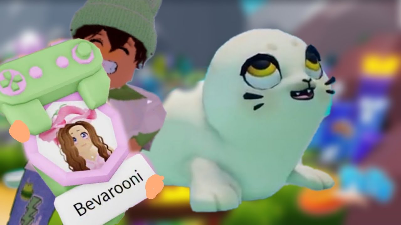 😱New Seal pet along With some Dev/Influence Bages in Ropets (roblox ...