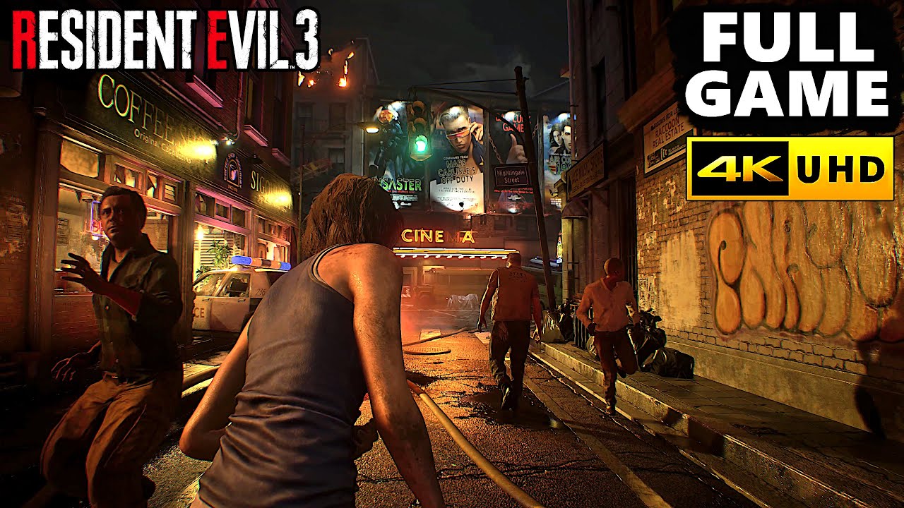 Resident Evil 3 Remake Gameplay Walkthrough FULL GAME - PC 4K 60FPS No ...