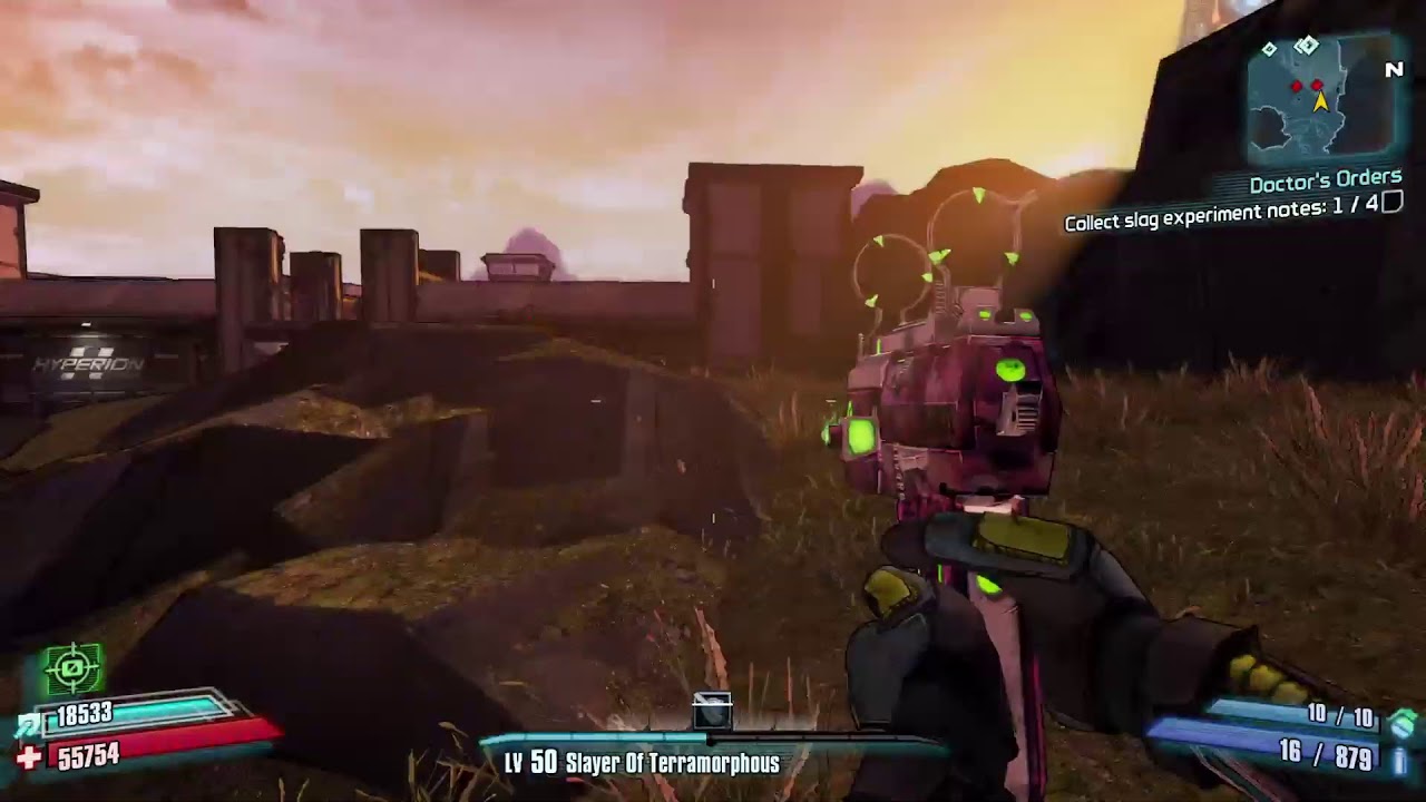 Borderlands2 true vault hunter mode farming jimmy Jenkins - YouTube