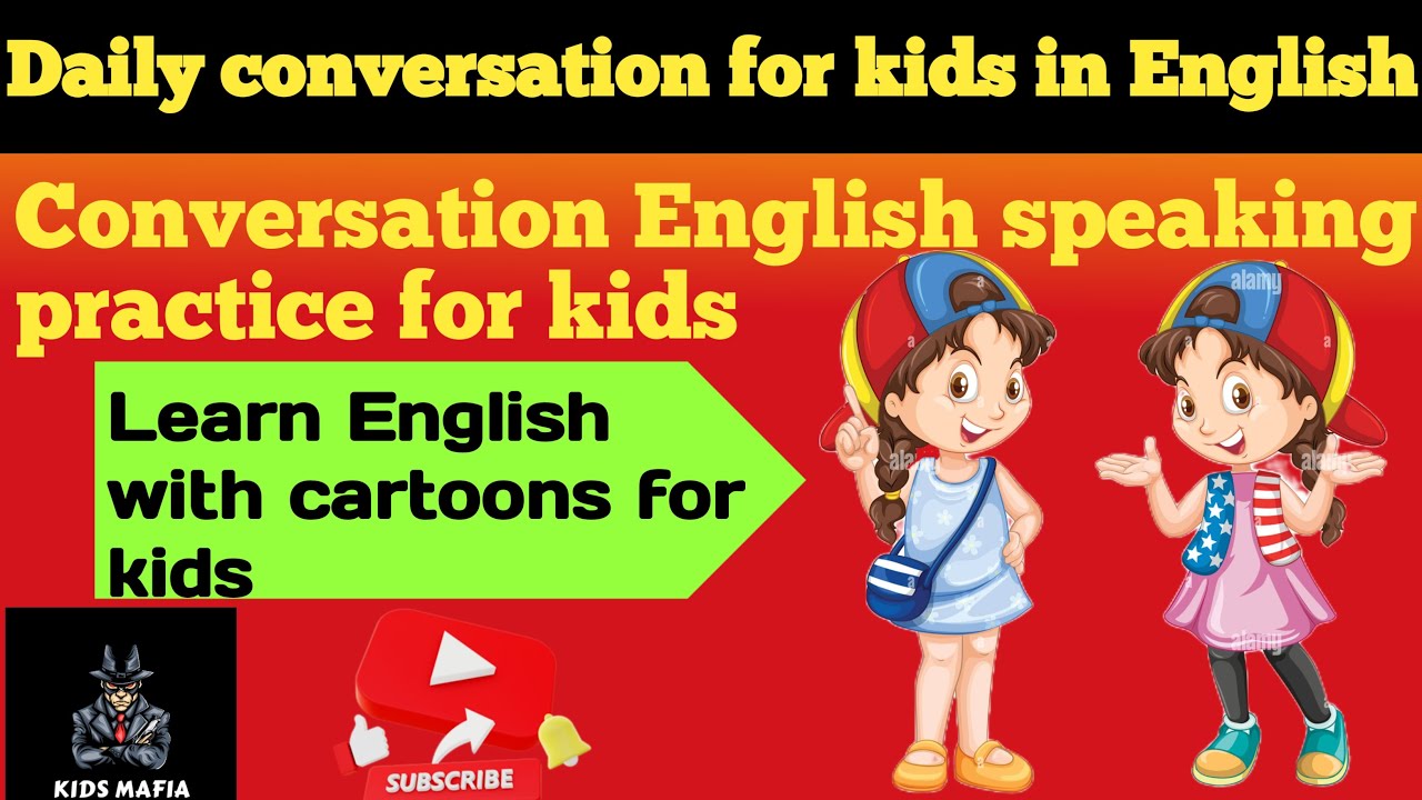 learn english for kids daily conversation | Basic english tow friends ...