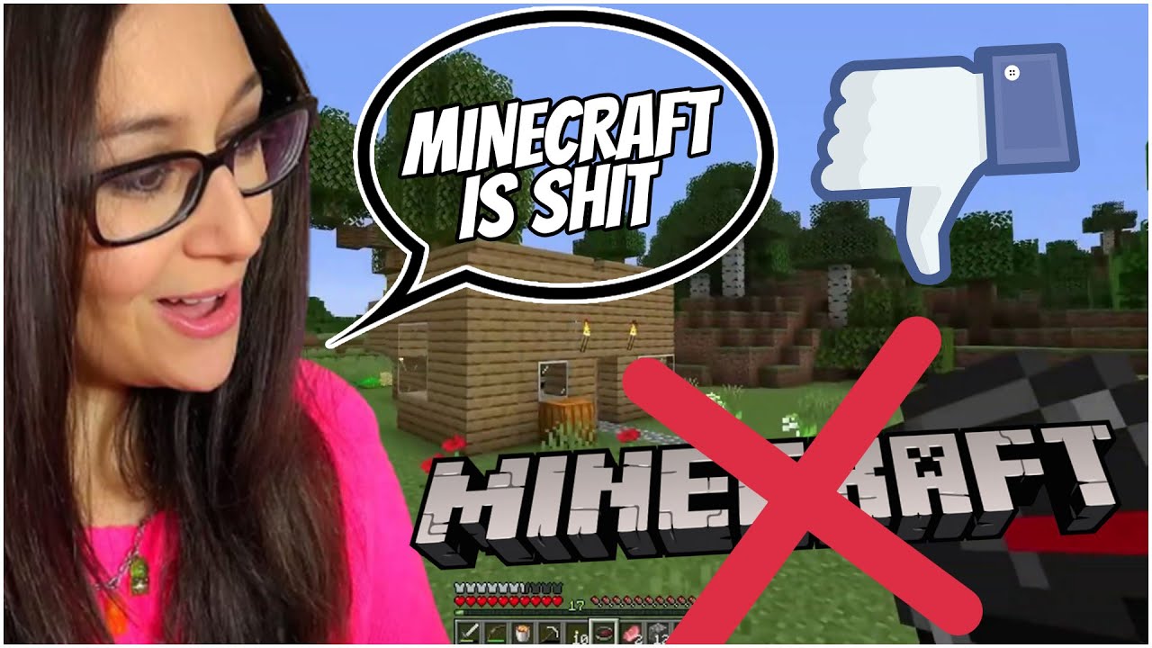 This is why cookieswirlc HATES MINECRAFT! - YouTube