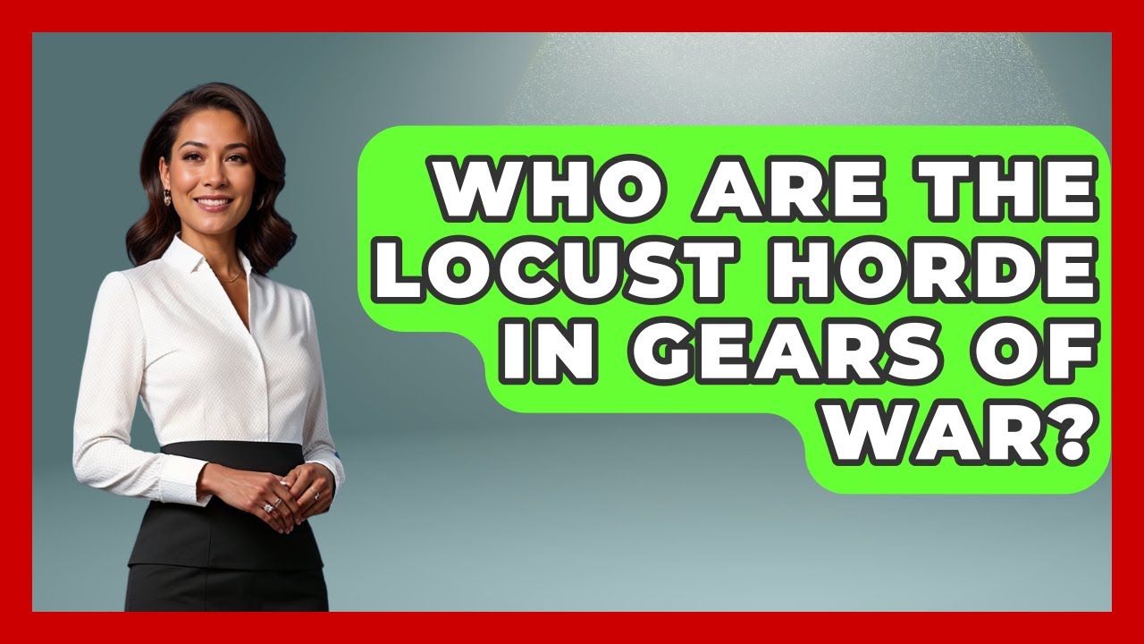 Who Are The Locust Horde In Gears Of War? - I'm a 2000s Baby - YouTube