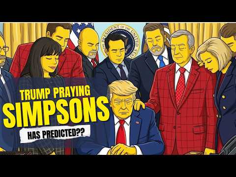 Simpsons predicted Donald Trump Oval Office moment | Did they predict US‑Iran crisis? US VS IRAN WAR