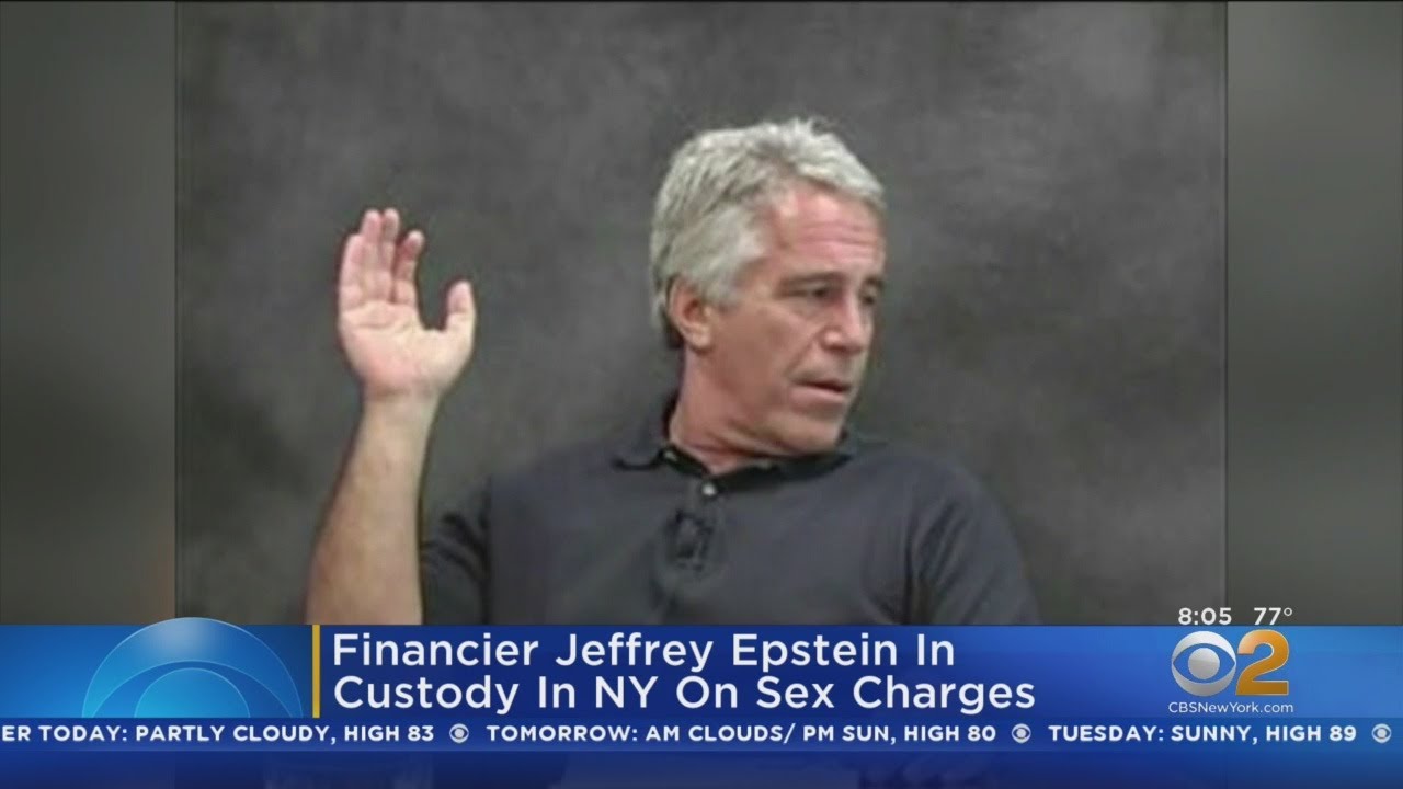 Financier Jeffrey Epstein In Custody In Ny On Sex Charges Youtube