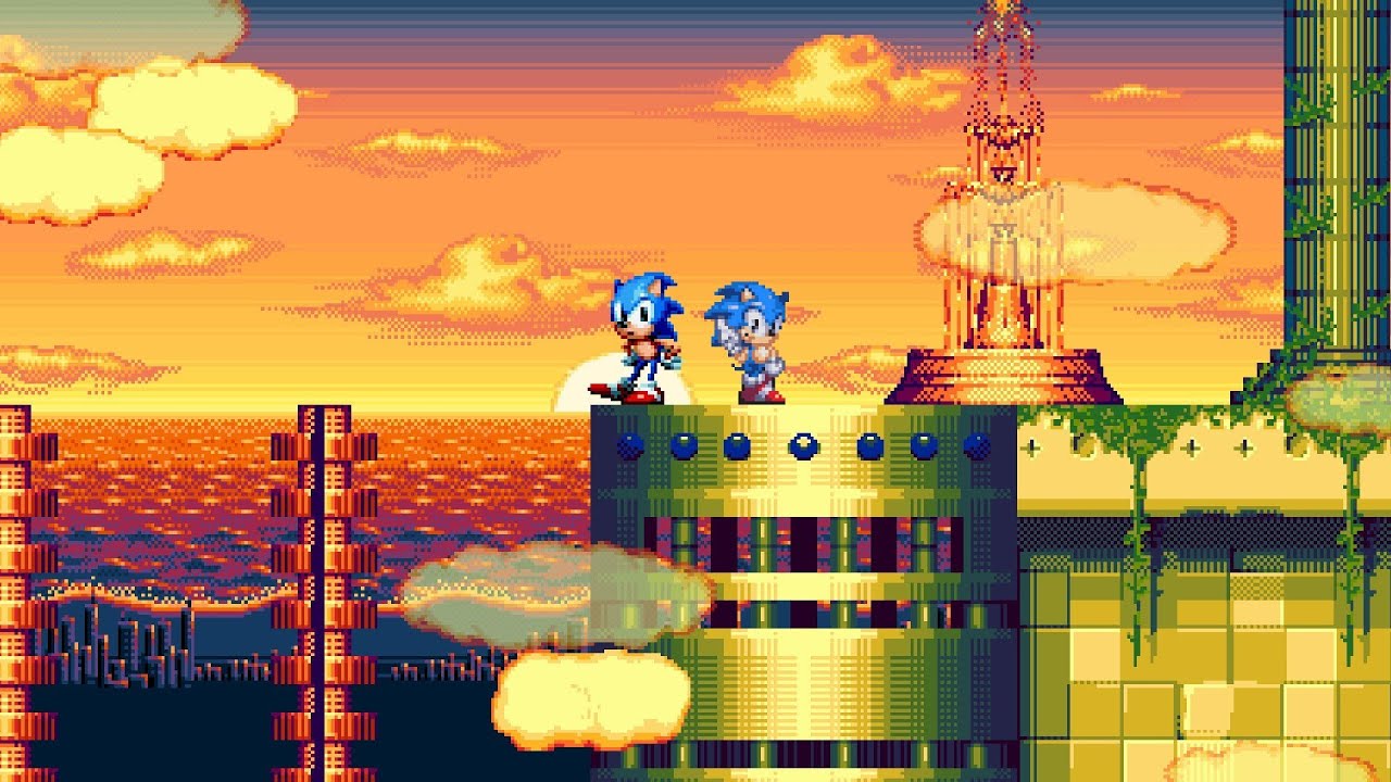 Modgen Classic Sonic in Sonic the Hedgehog 3 Gameplay - YouTube