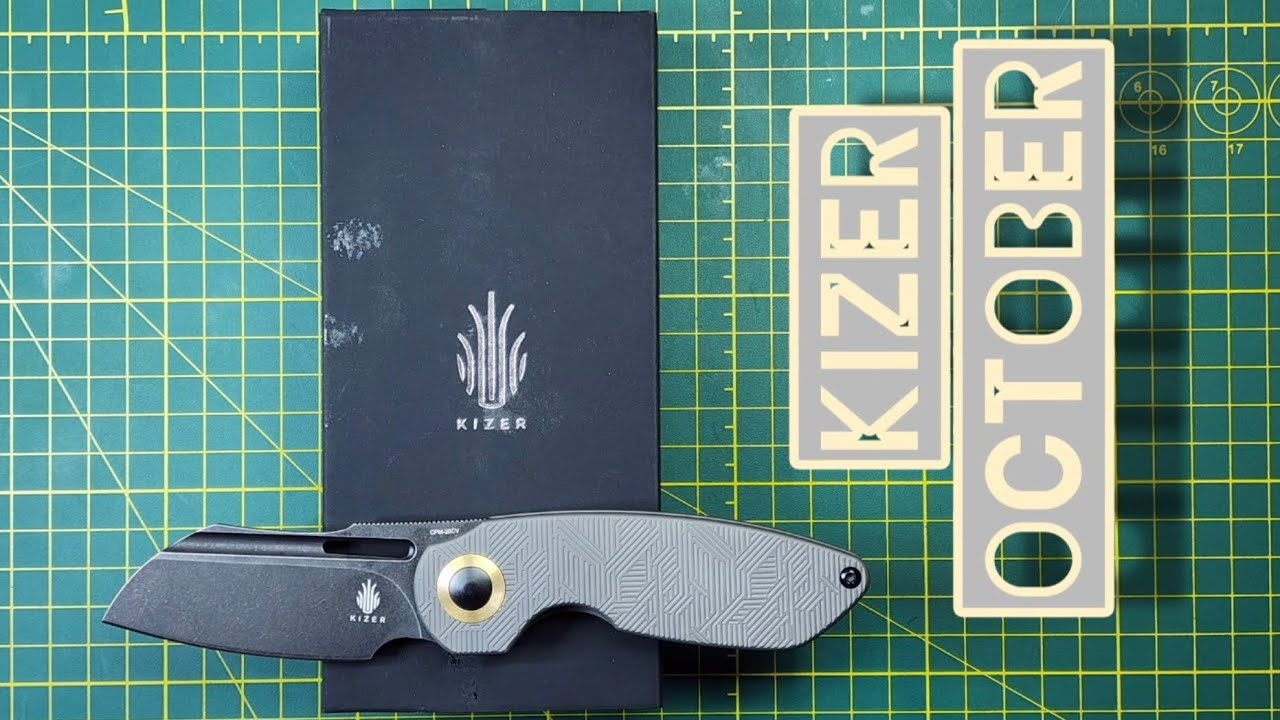 KIZER OCTOBER TITANIUM CPM 20CV, This is going to quickly become one of ...