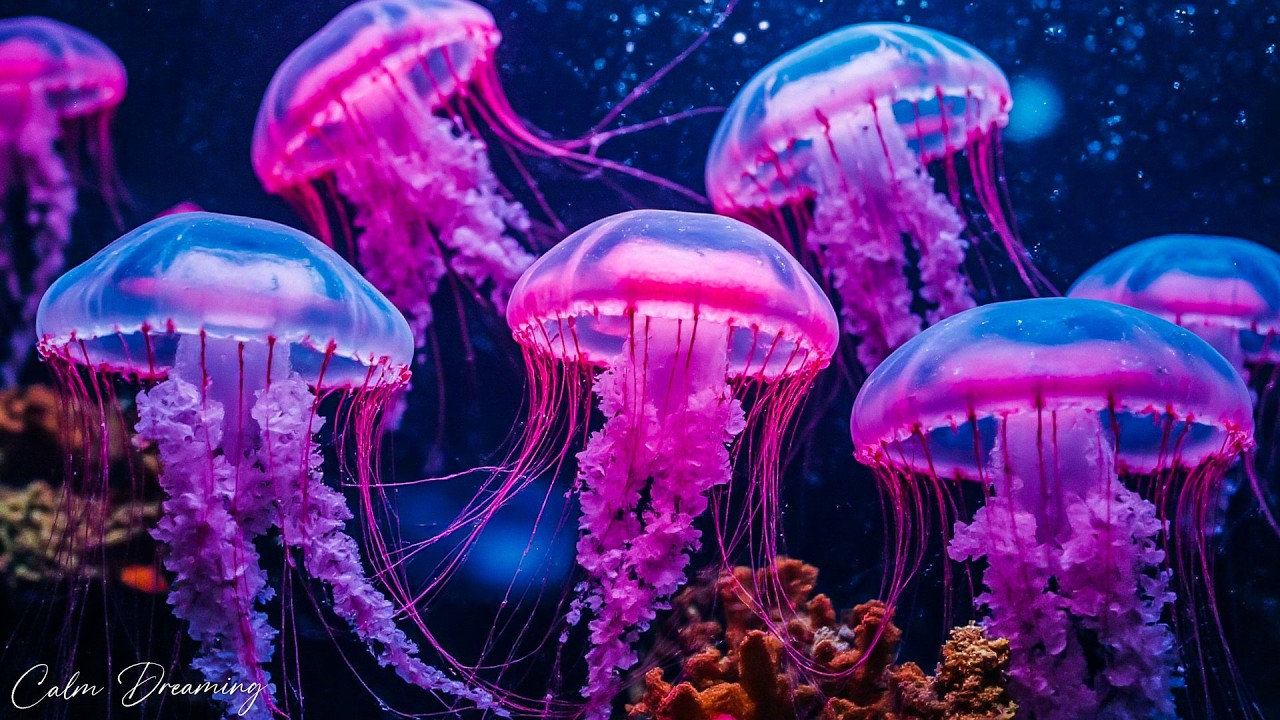 The Best Jellyfish Aquarium for Deep Sleep - FALL ASLEEP IMMEDIATELY ...