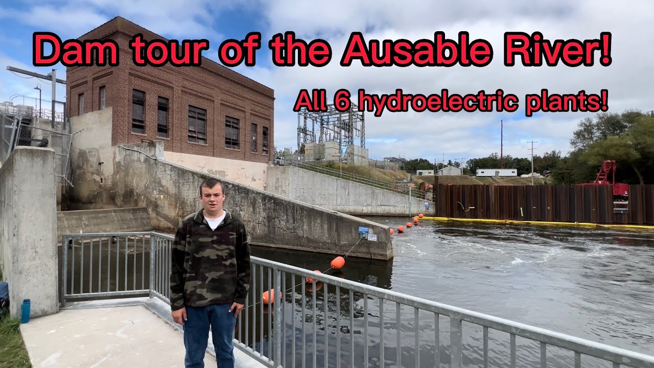 Dam Tour Of The Ausable River! All 6 Hydroelectric plants - YouTube