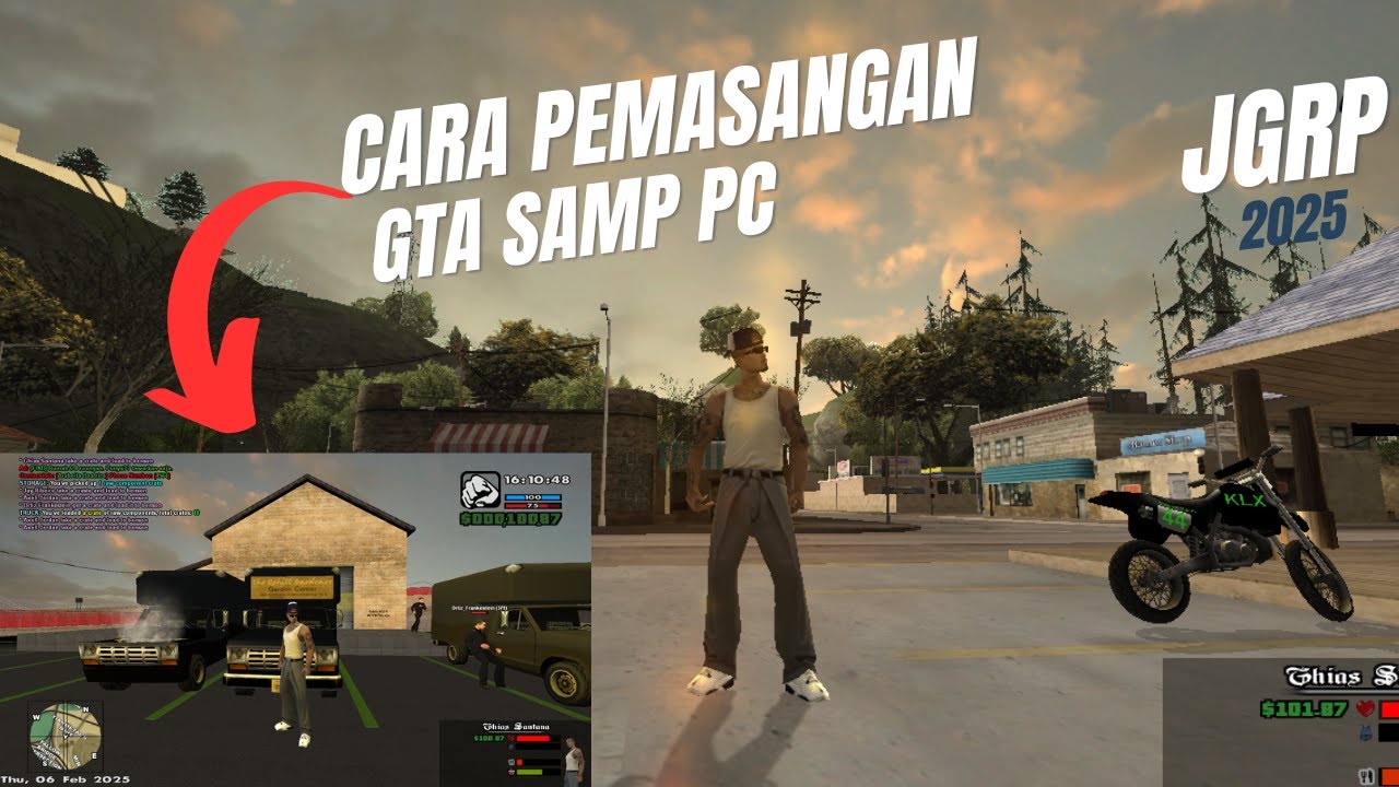 CARA PASANG GTA SAMP PC #jgrpsamp - YouTube