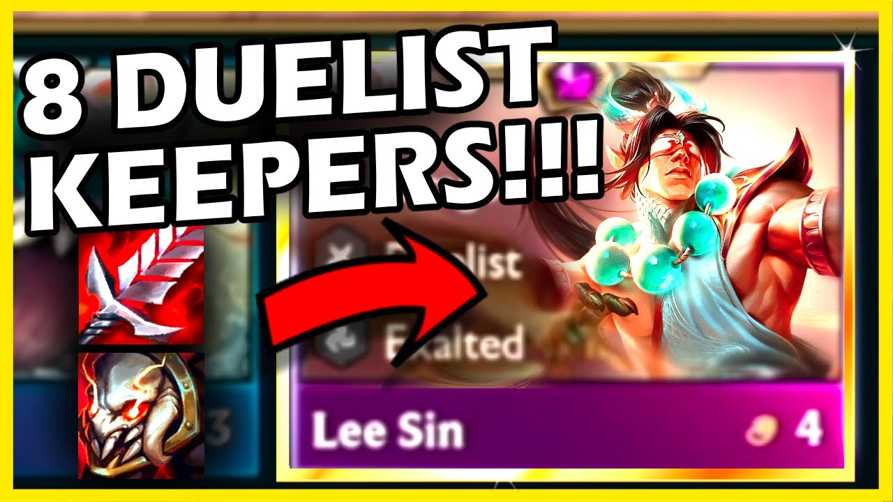 8 DUELISTS with KEEPERS??? Easy Top 4 with LEE SIN and strong Augments ...
